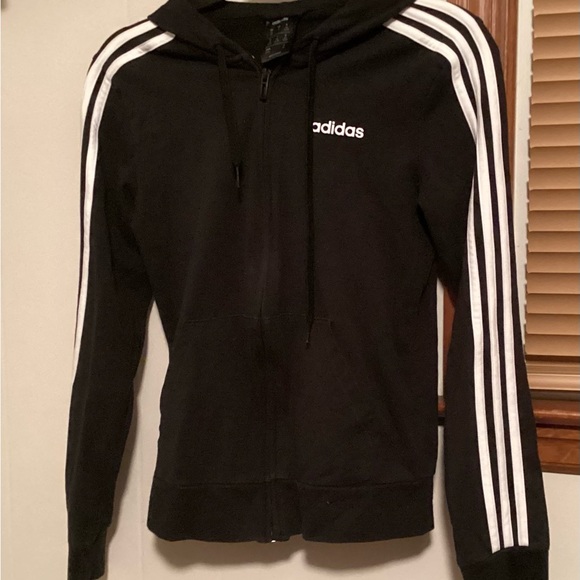 adidas | Tops | Adidas Xs Girls Zip Hoodie In Good Used Condition ...